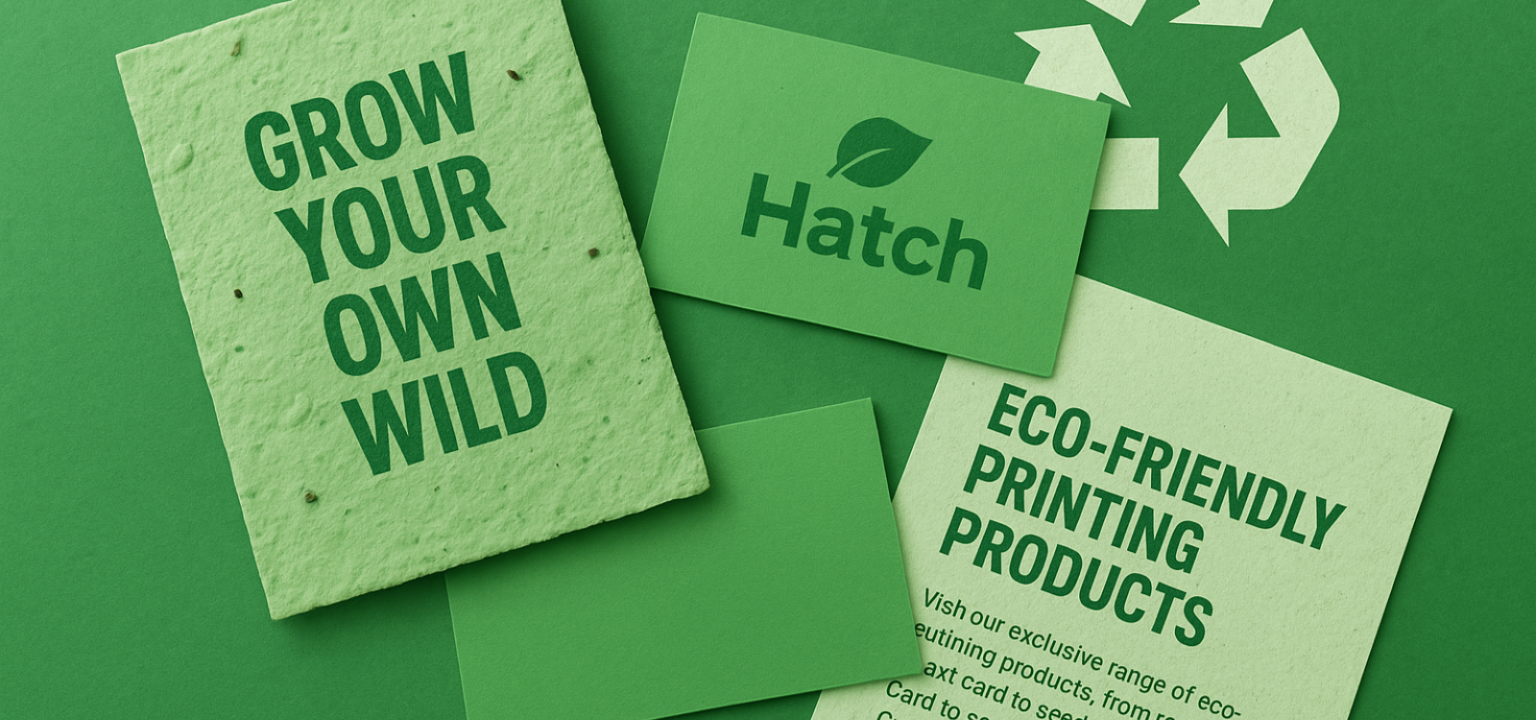 Hatch Green | Sustainable, Premium Quality Eco Printing